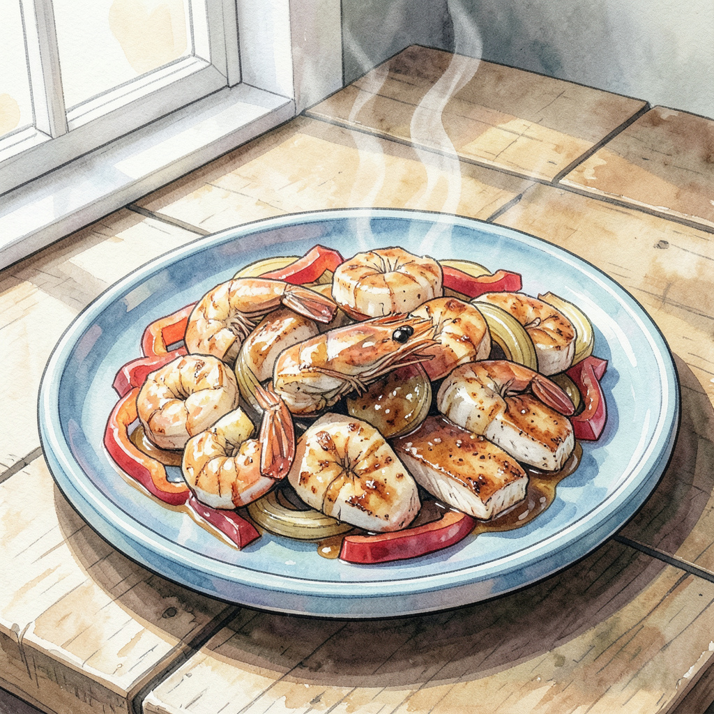Johnny Carino's Spicy Shrimp and Chicken Recipe: Restaurant-Style Feast ...