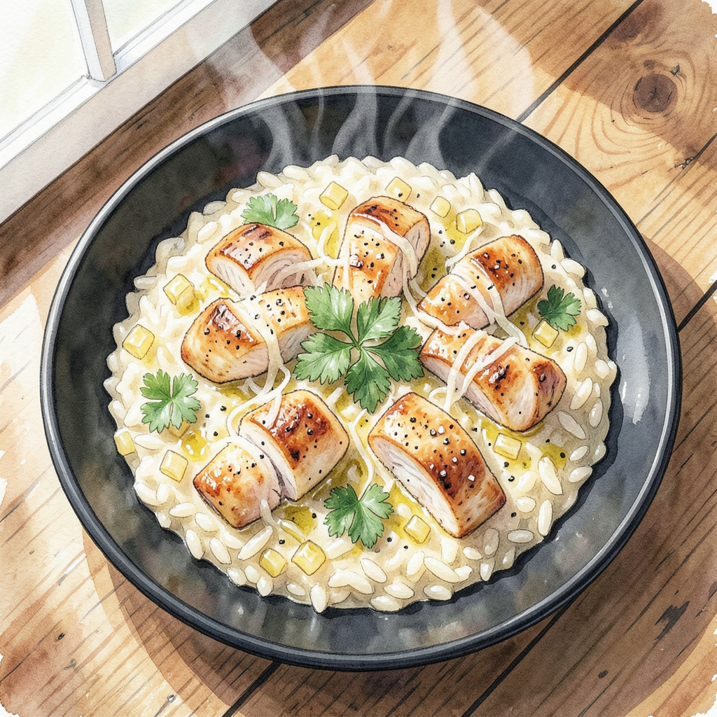 Knorr Garlic Parmesan Chicken Risotto Recipe: One-Pot Wonder - Just ...